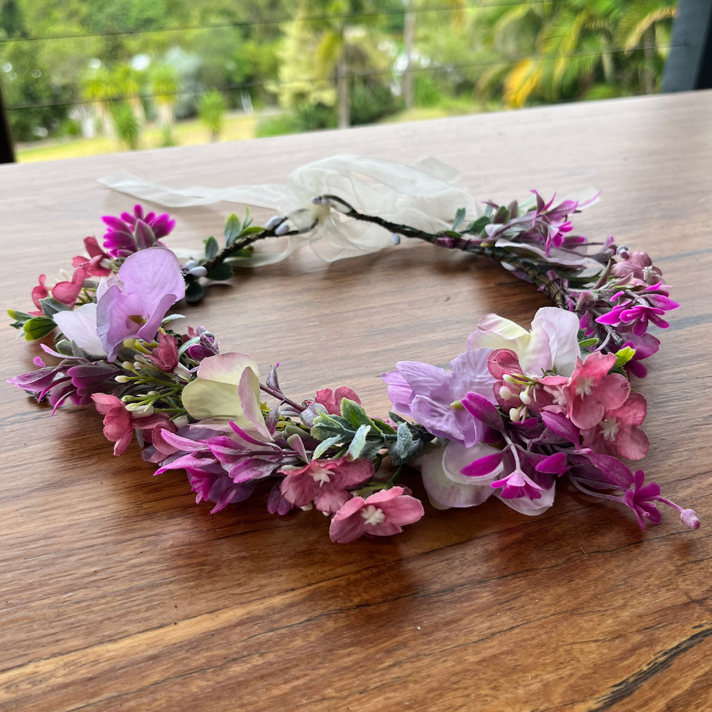 Wedding Dog Flower Crown / Collar BRIGHTS - 2 colour choices – Pebbles ...