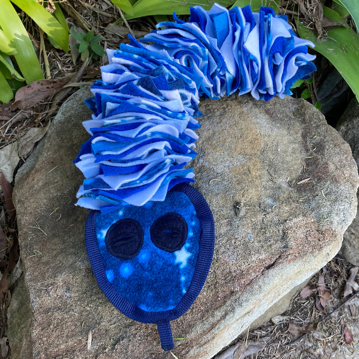 Fleece Snuffle Snake, Dog Enrichment Puzzle - Choice of Colour ...